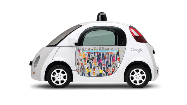 Google Puts Doodles On Its Self-Driving Cars - Fast Company