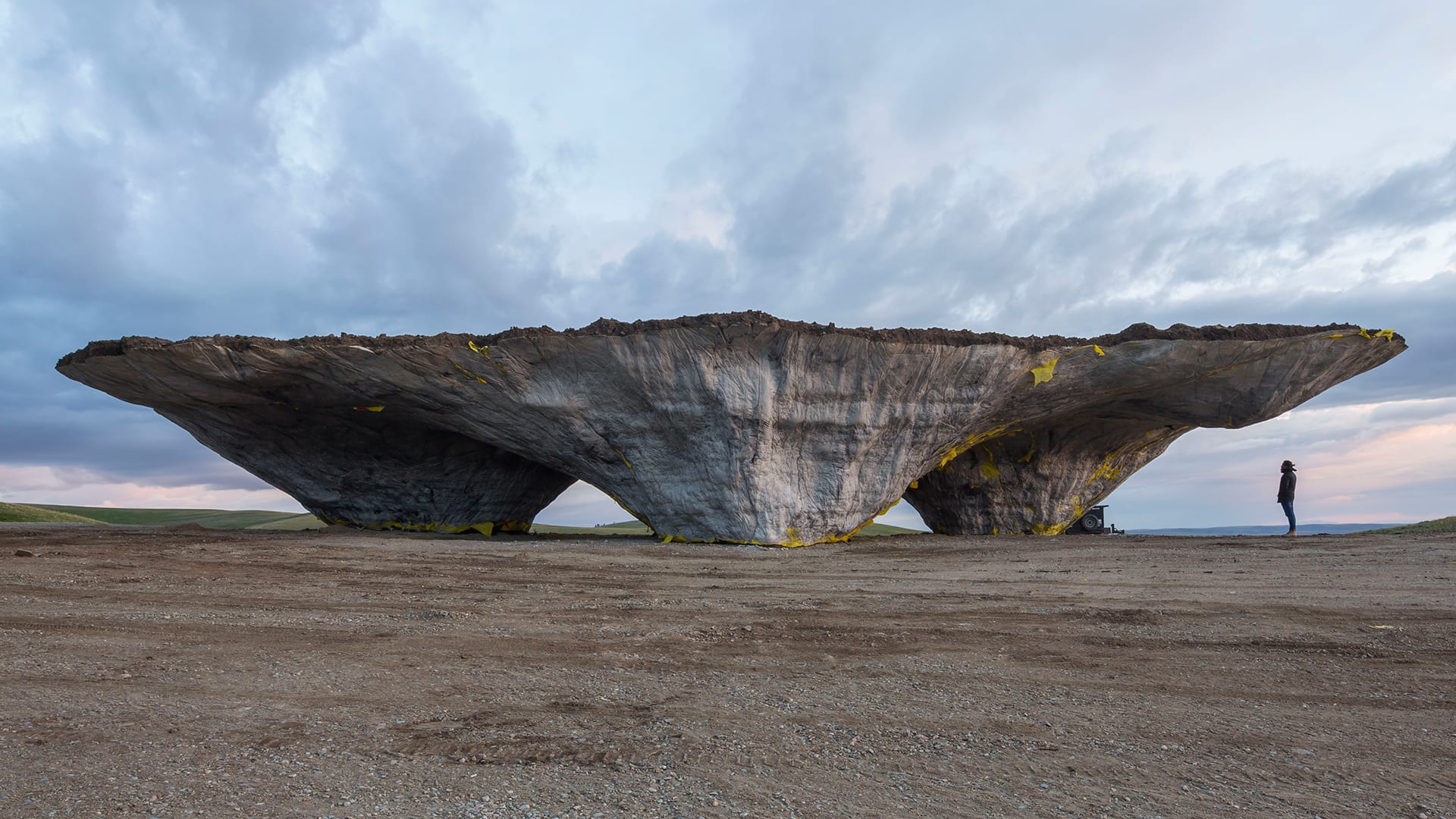 Architects Built This Monumental Land Art By Imitating Geological ...