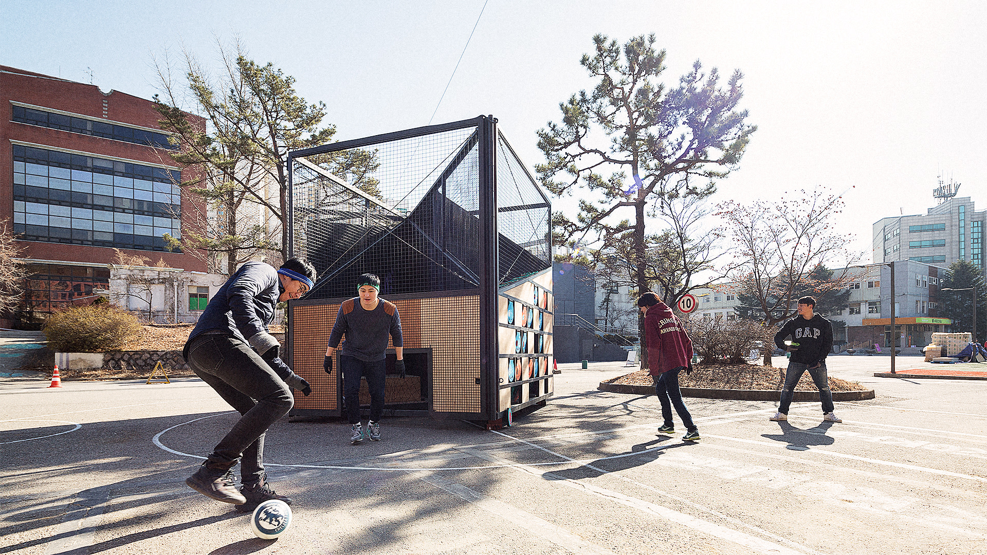 This Transformable Playground Invents New Games For Tiny Spaces In ...