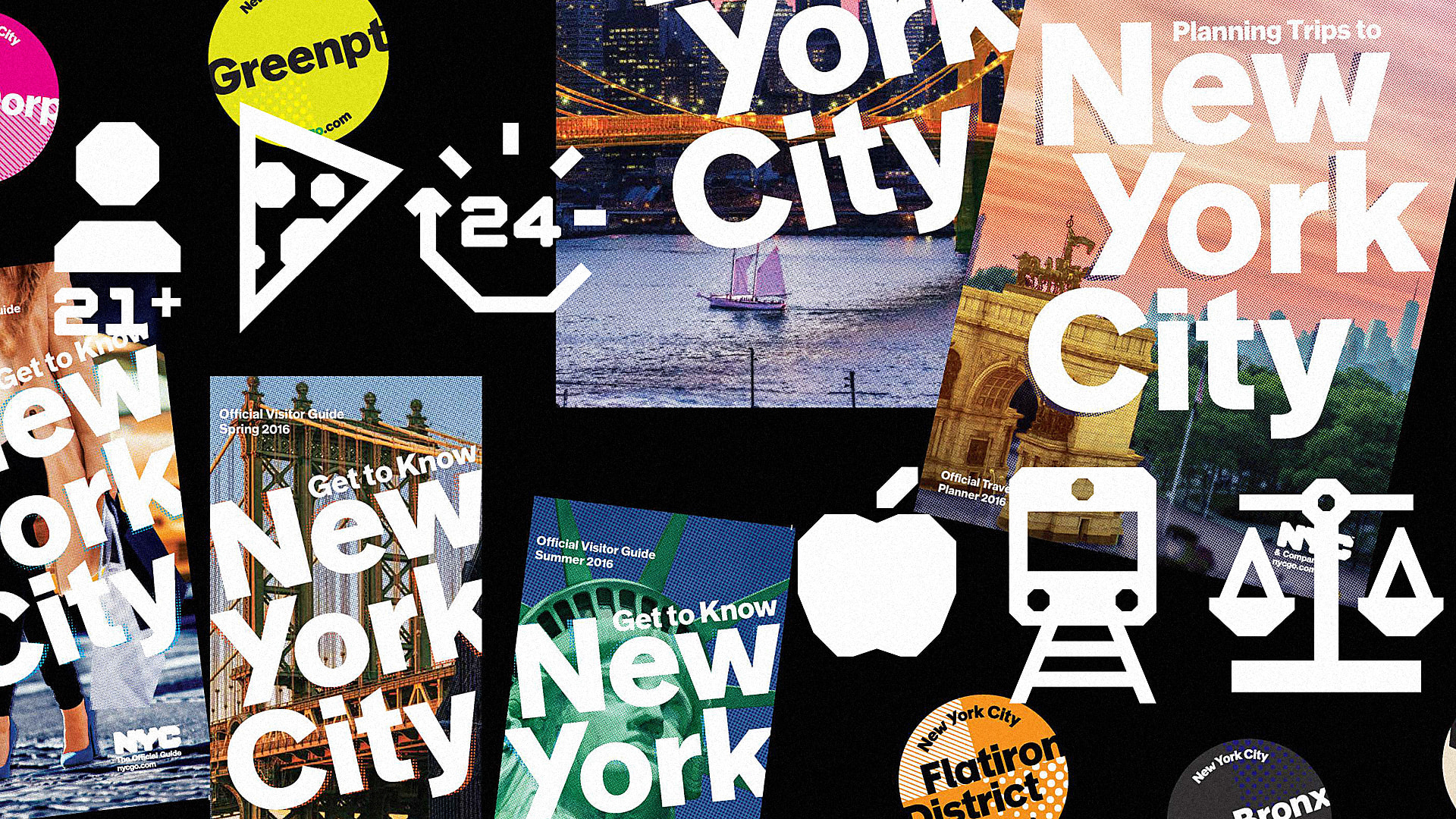 NYC Gets A Major Rebrand (And Its First Official Pictograms) - Fast Company