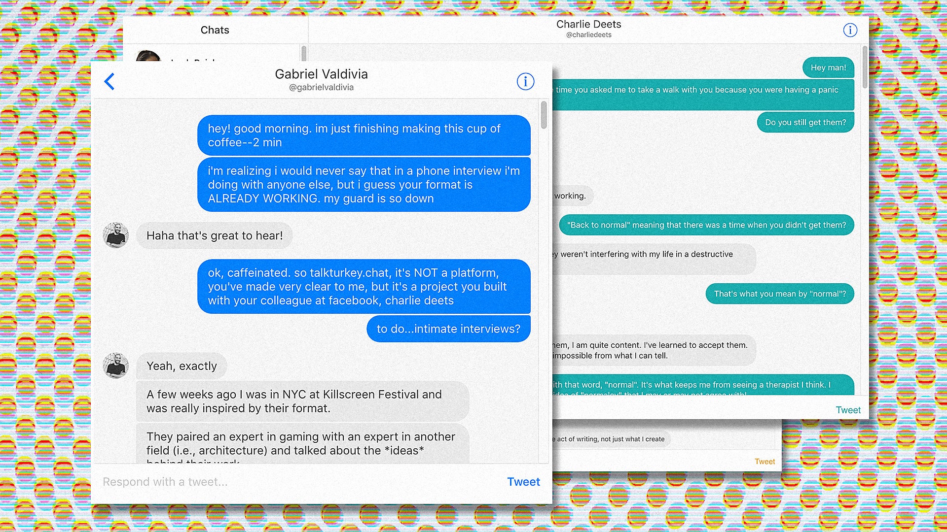 How Two Facebook Designers Are Turning Stuffy Interviews Into Intimate ...