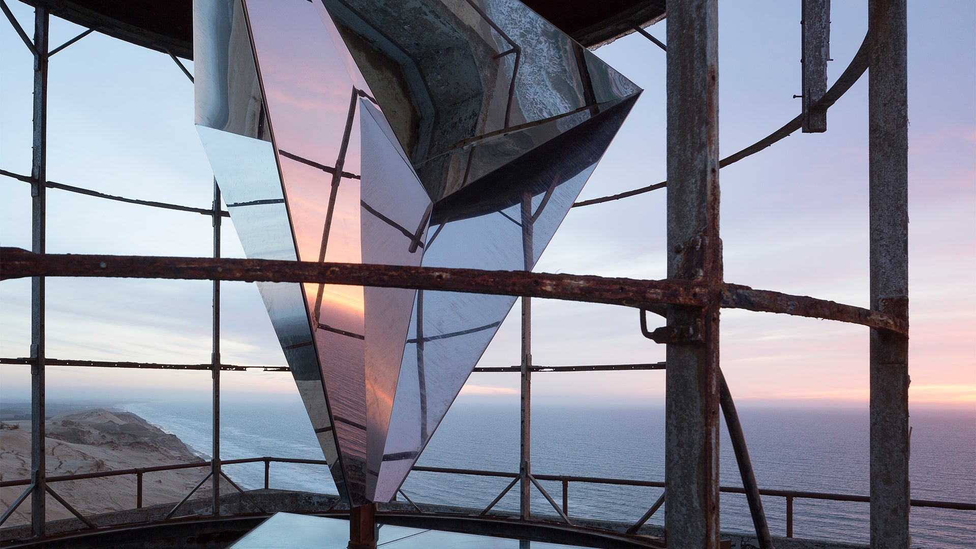 What To Do With A Building Falling Into The Ocean? Turn It Into Art ...