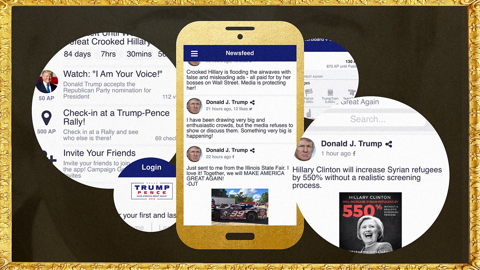 Donald Trump Has An App, And It's A Rip-Off Of Hillary's. Surprise ...