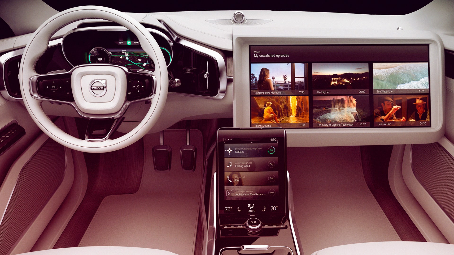 Volvo's Prototype Car Interior Reimagines The Driving Experience - Fast ...