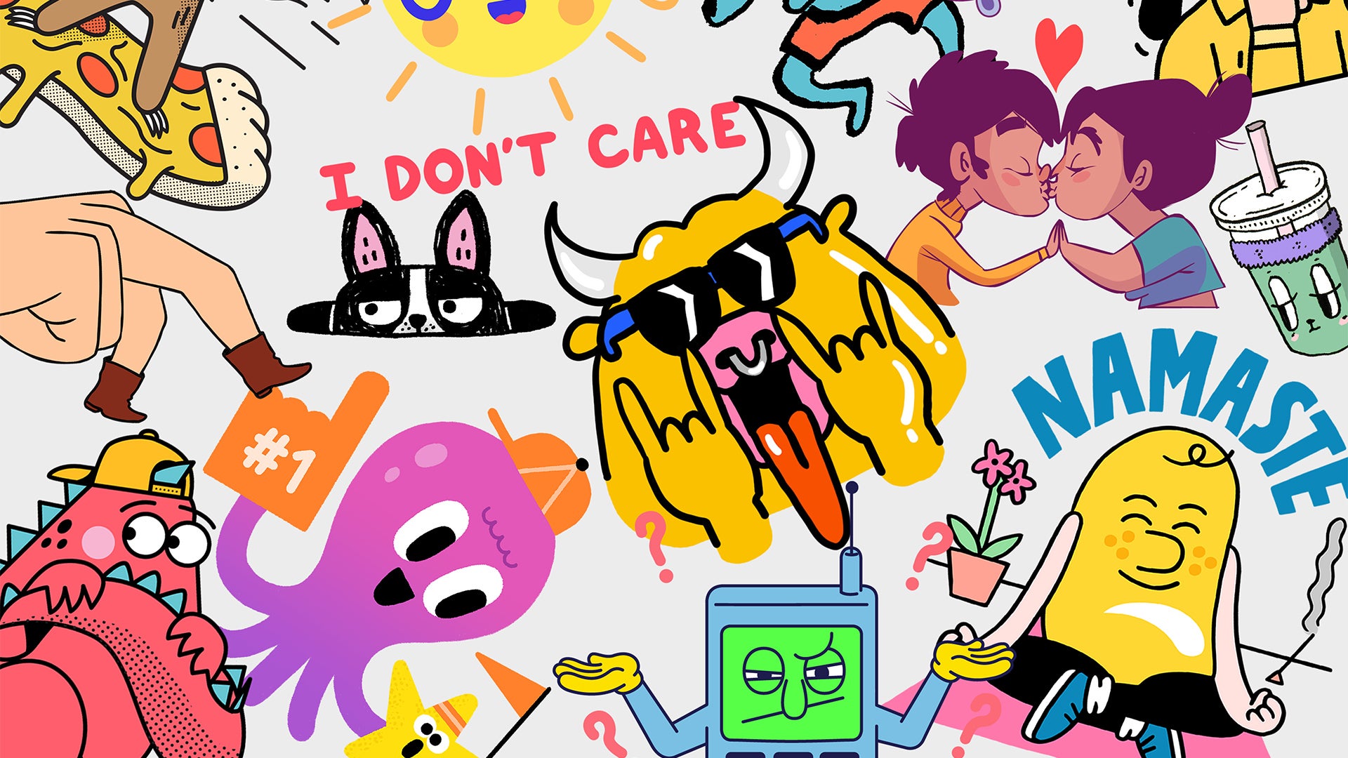 How Stickers Are Helping Humanize Chat Apps - Fast Company