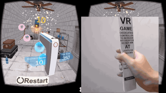 The Most Ingenious VR Controller Of The Year Is A Printed Piece Of ...