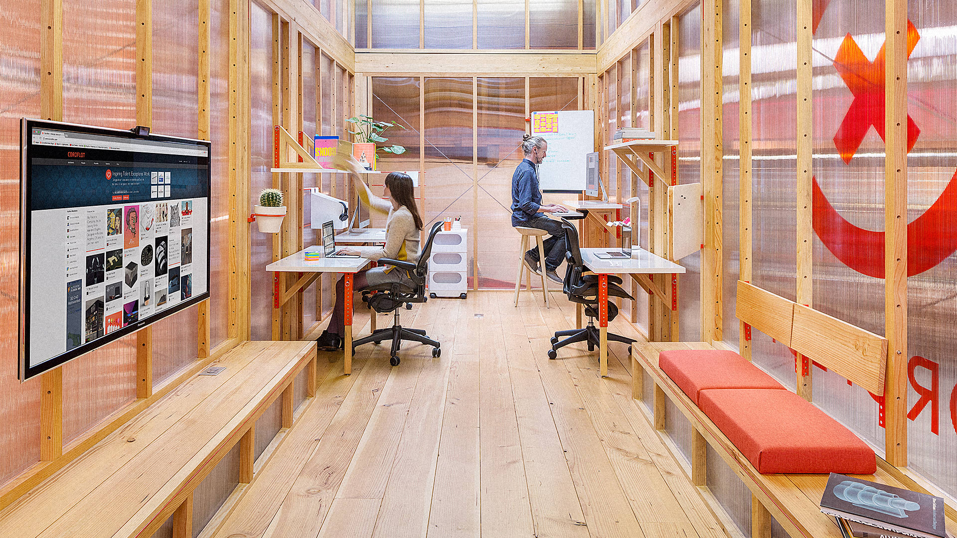 The Tiny House Fad Comes To Office Design - Fast Company