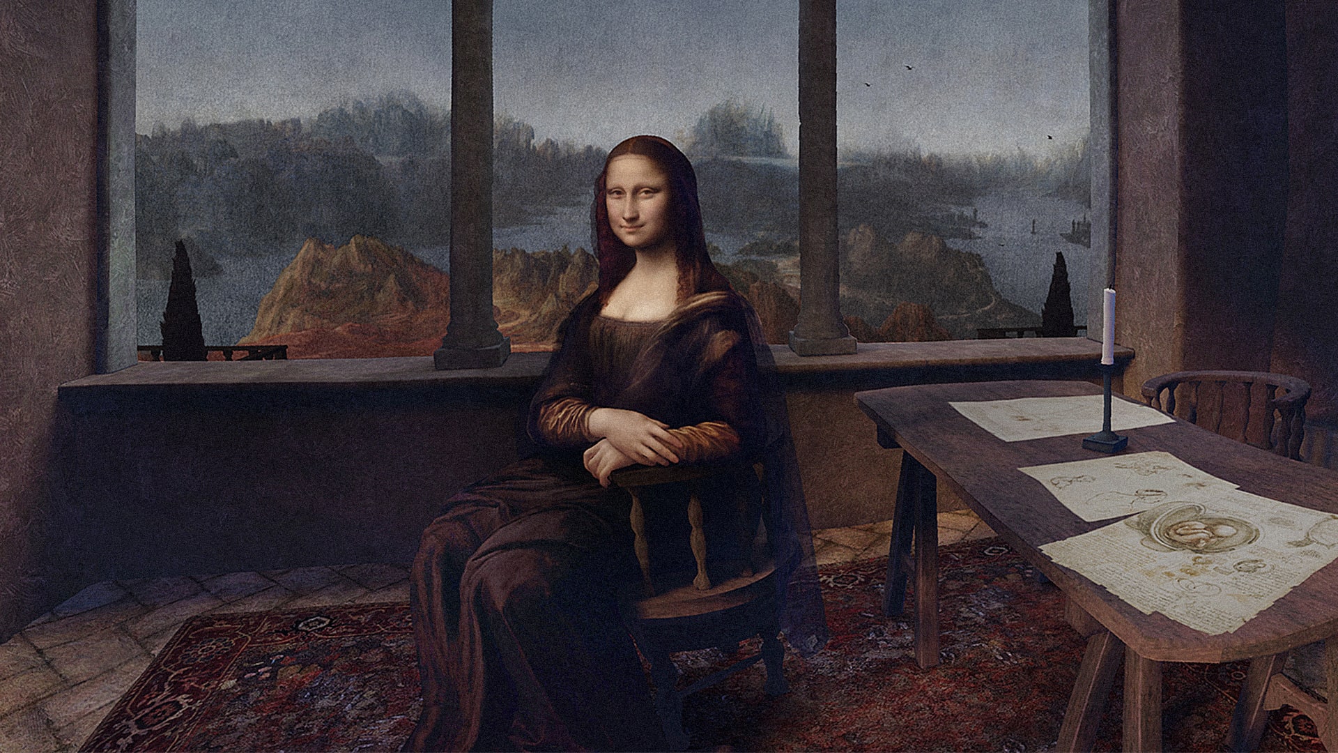 What It's Like To Peer Inside Mona Lisa's World - Fast Company