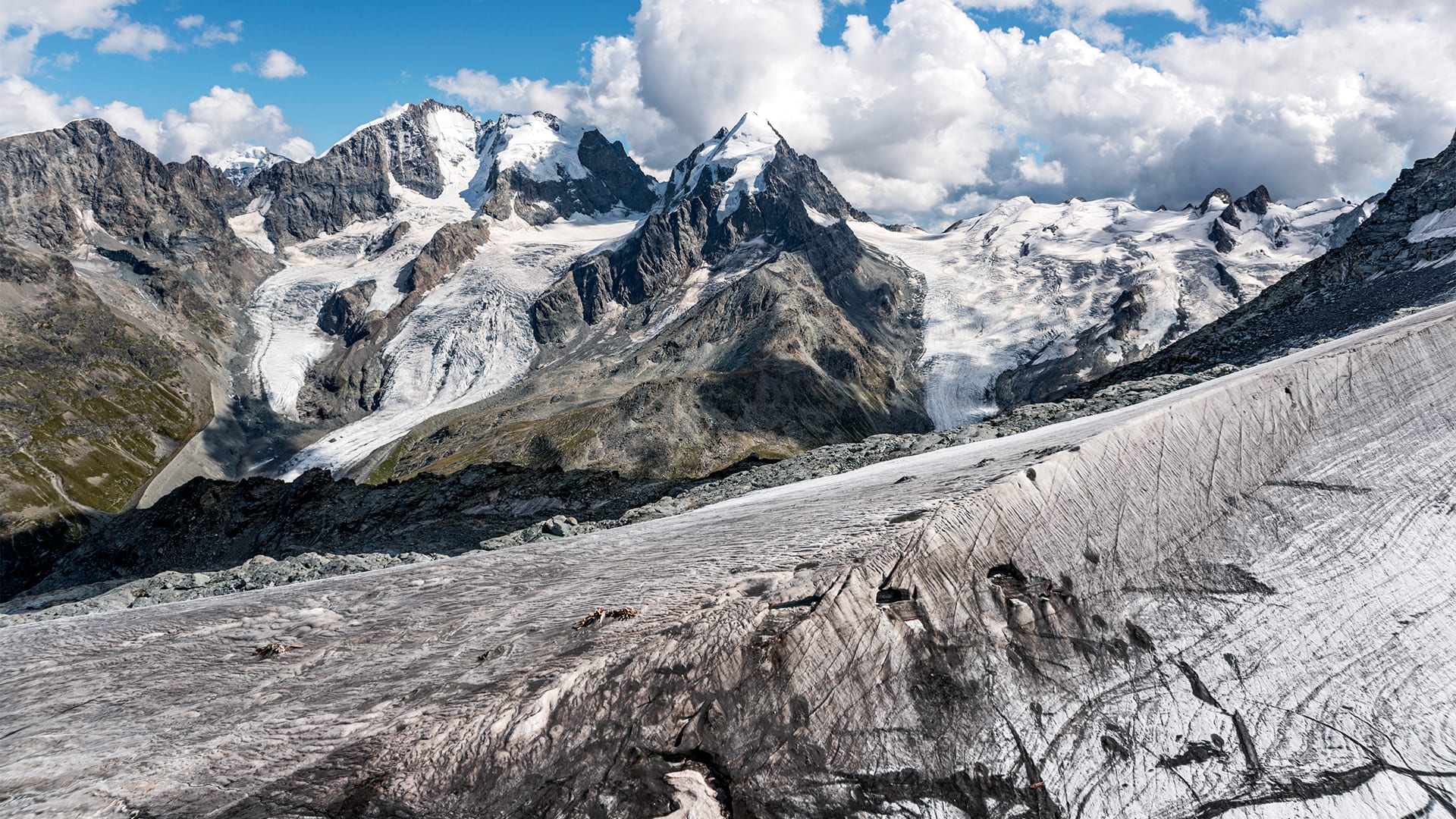 The Trick To Saving Shrinking Glaciers Might Be Covering Them With Snow ...