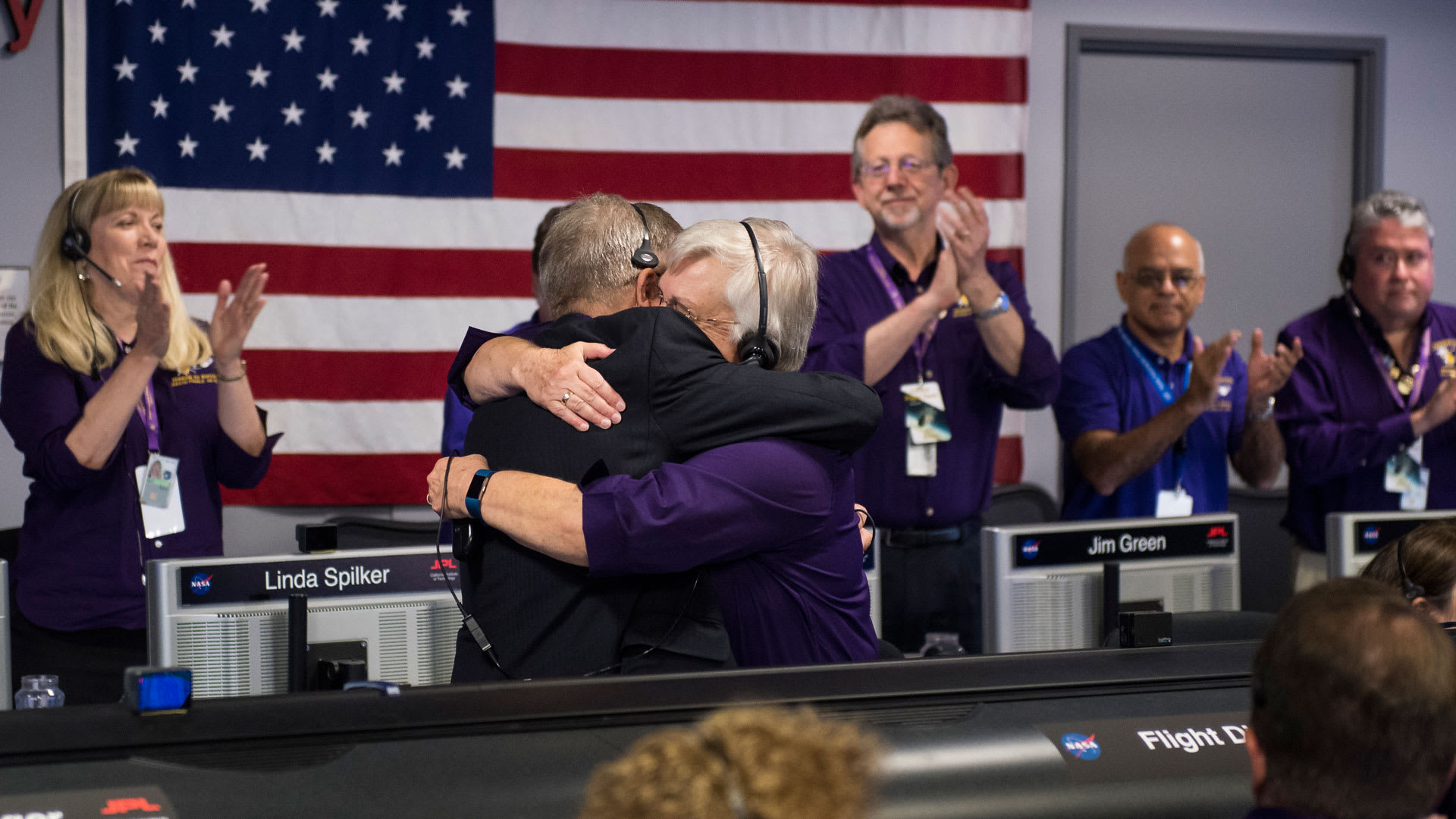 Wanna good cry? Check out NASA scientists making a tearful farewell to ...