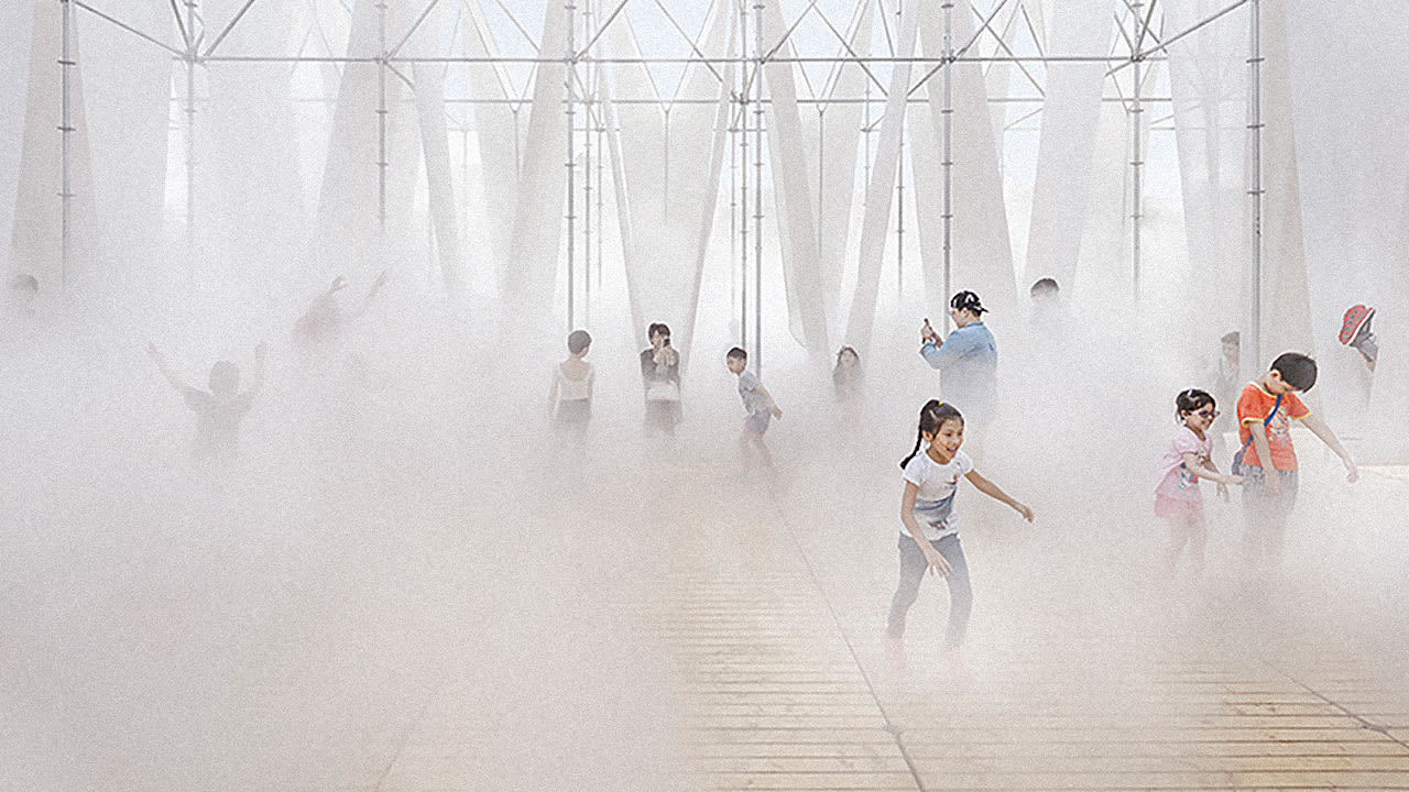Step Inside A Building Made Of Mist - Fast Company