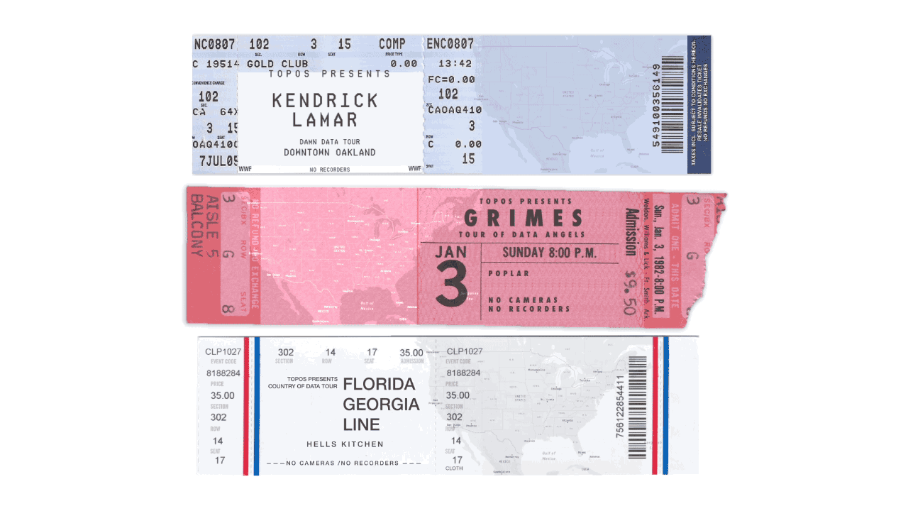 A Fascinating Look At How Musicians Tour The U.S. - Fast Company