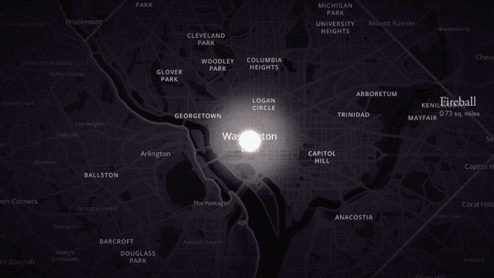 What A Nuclear Bomb Would Do To Your Neighborhood, Visualized - Fast ...