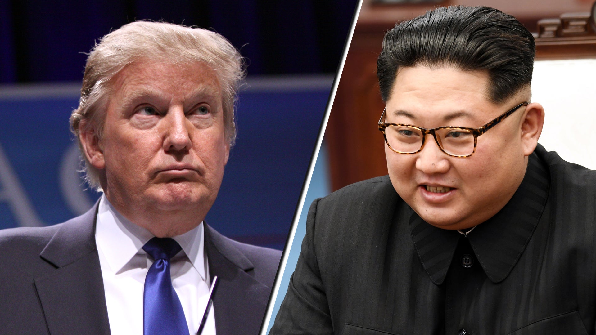 Watch Donald Trump and Kim Jong-un meet and shake hands for the first ...