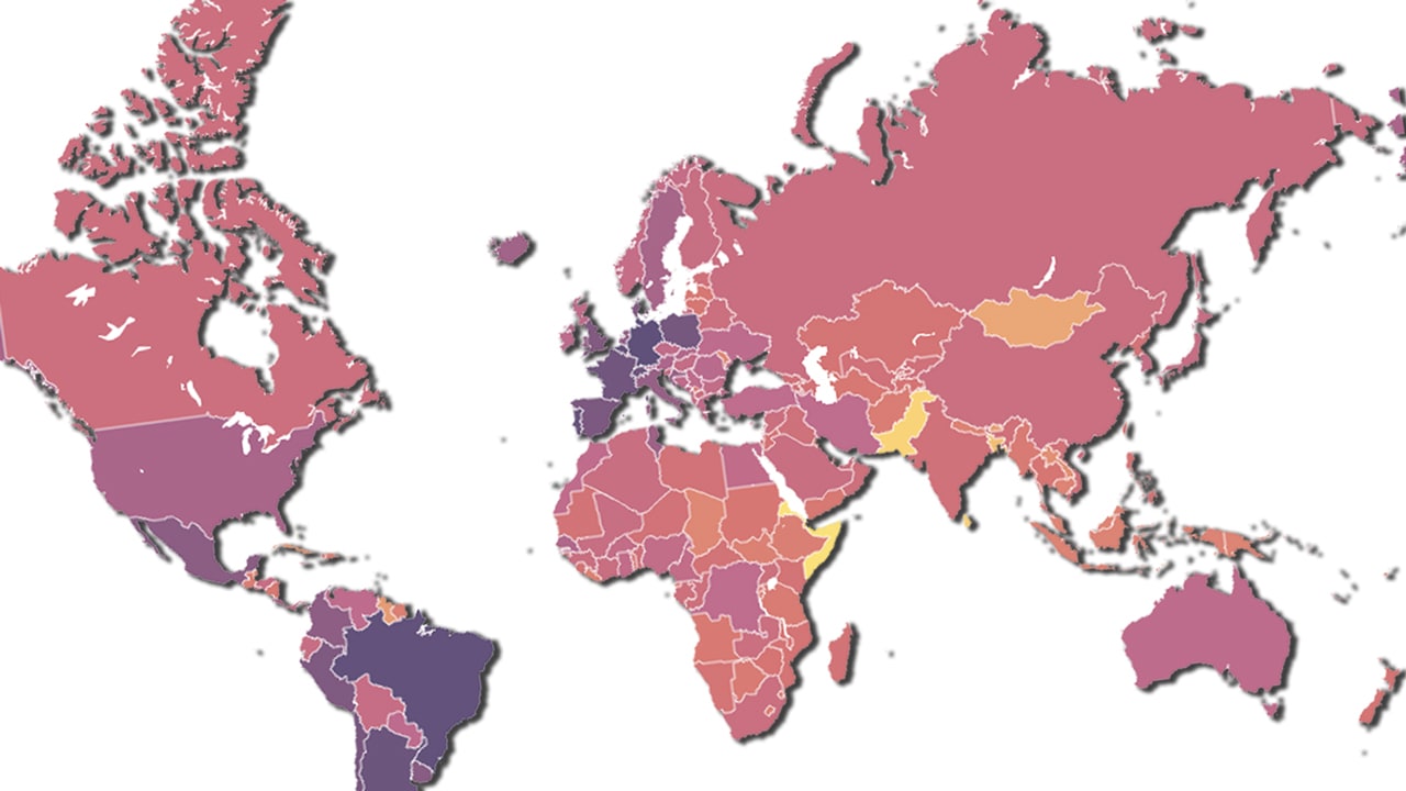 World Cup rankings, player ages, history: These 33 interactive maps ...