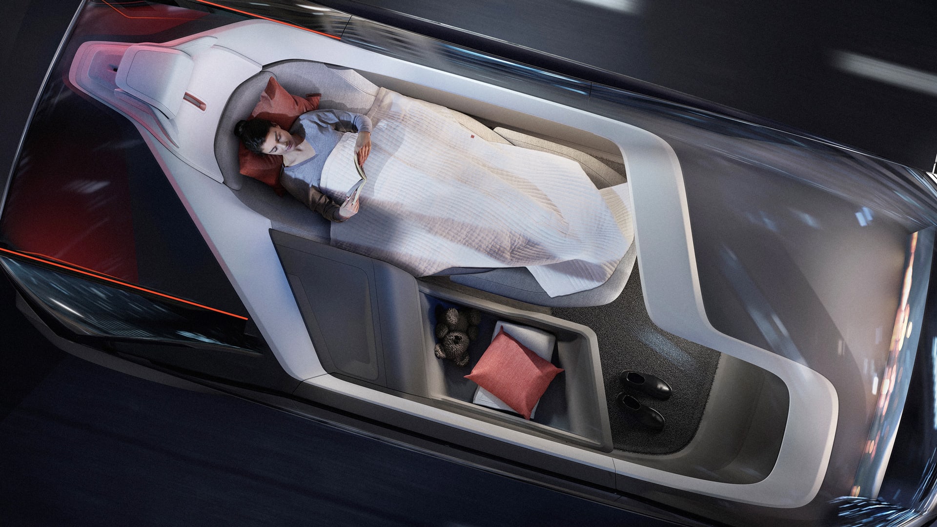 Volvo's new concept car is basically a first-class airplane cabin ...