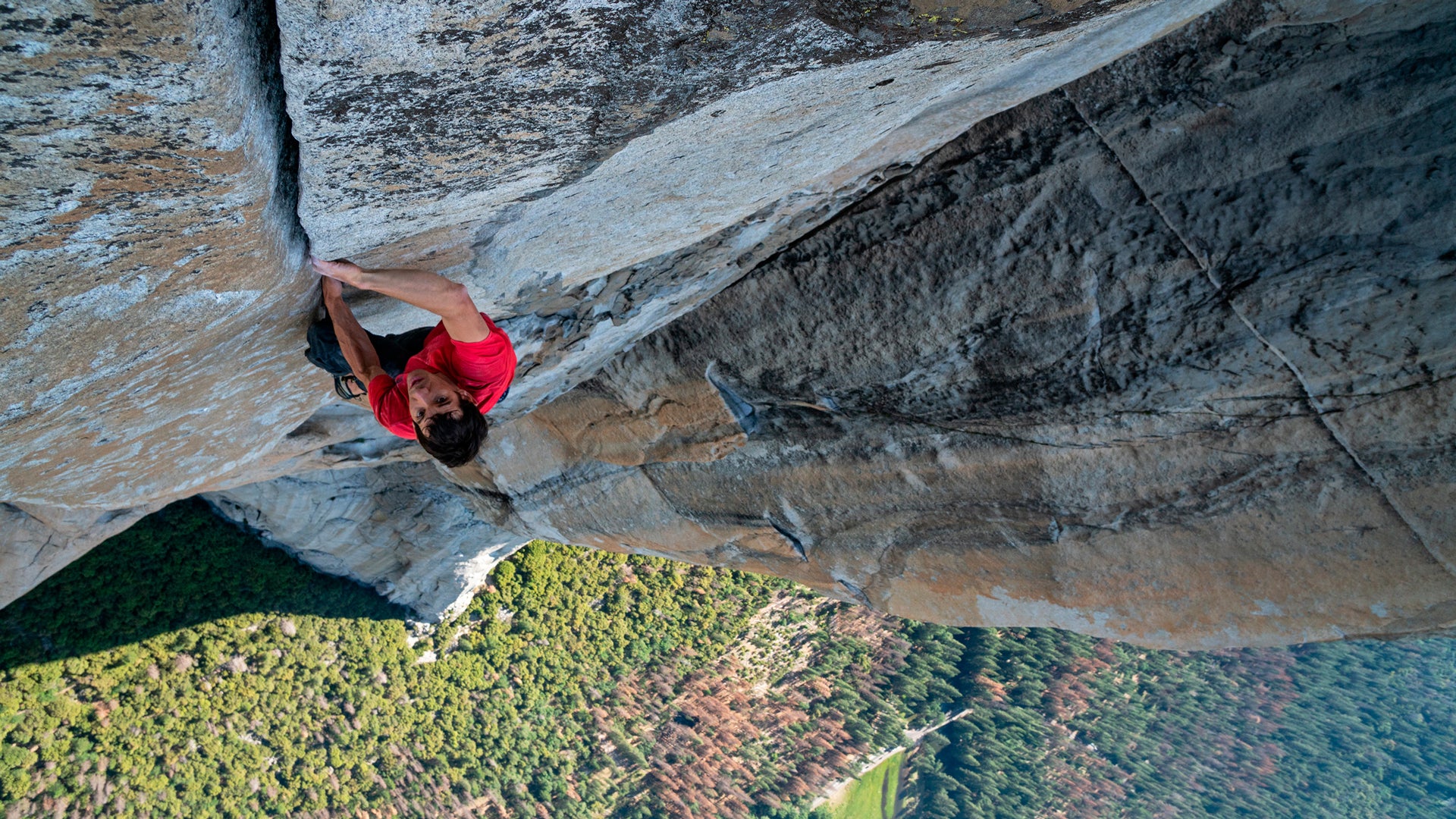 "Free Solo" puts you on the most death-defying rock climb ever made ...