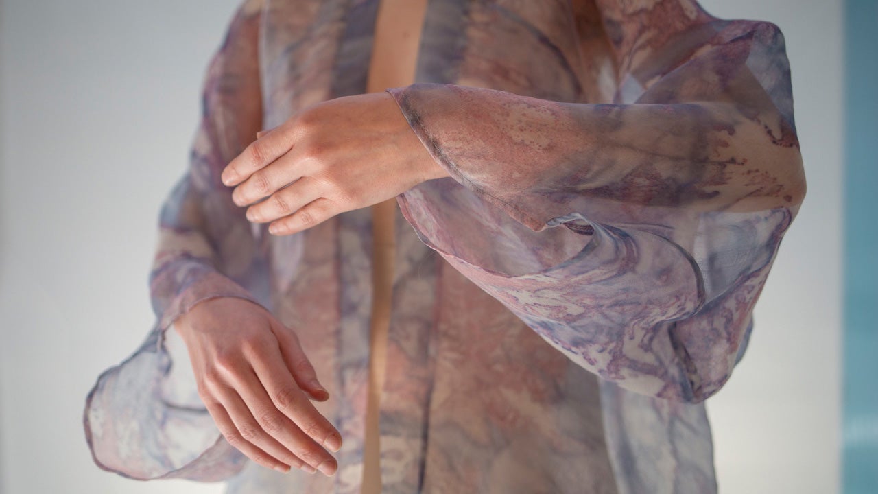 These gorgeous colors come from dye made by bacteria, not chemicals ...