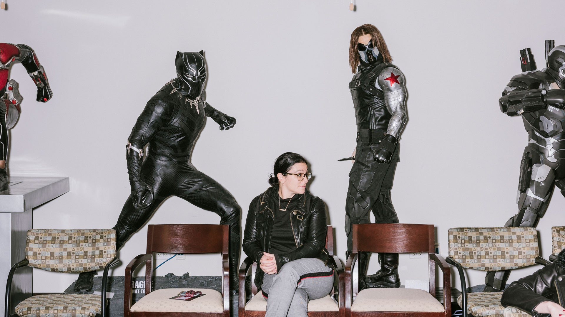 At Marvel HQ in NYC, we peek behind the cape at the brand's approach to ...