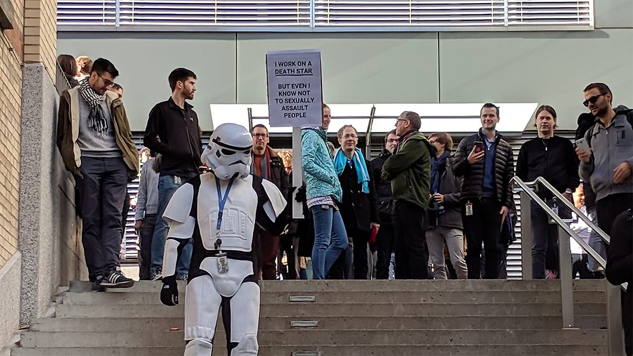 Google employees around the world have already begun walking out in ...