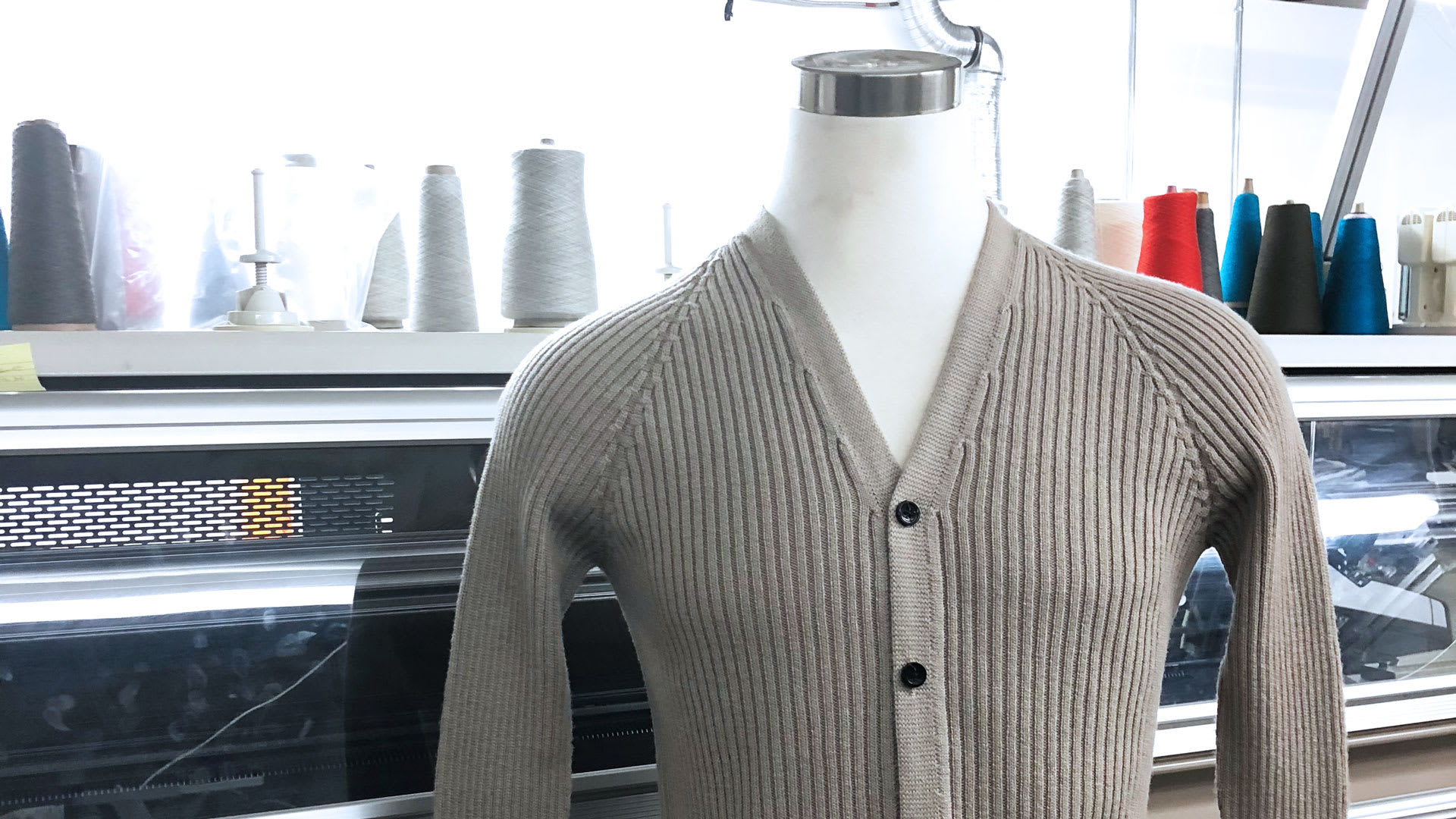 This clothing factory cuts waste by machine-knitting sweaters on demand ...