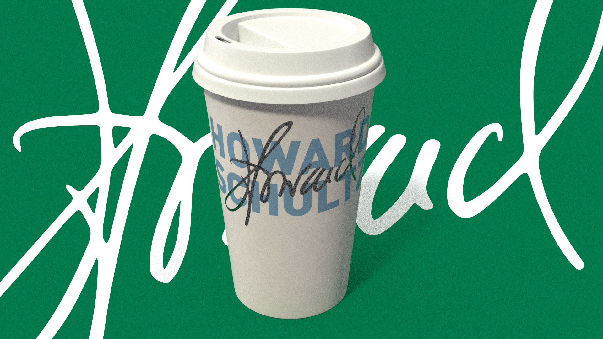 Howard Schultz's logo looks like he signed it on a Starbucks cup - Fast ...