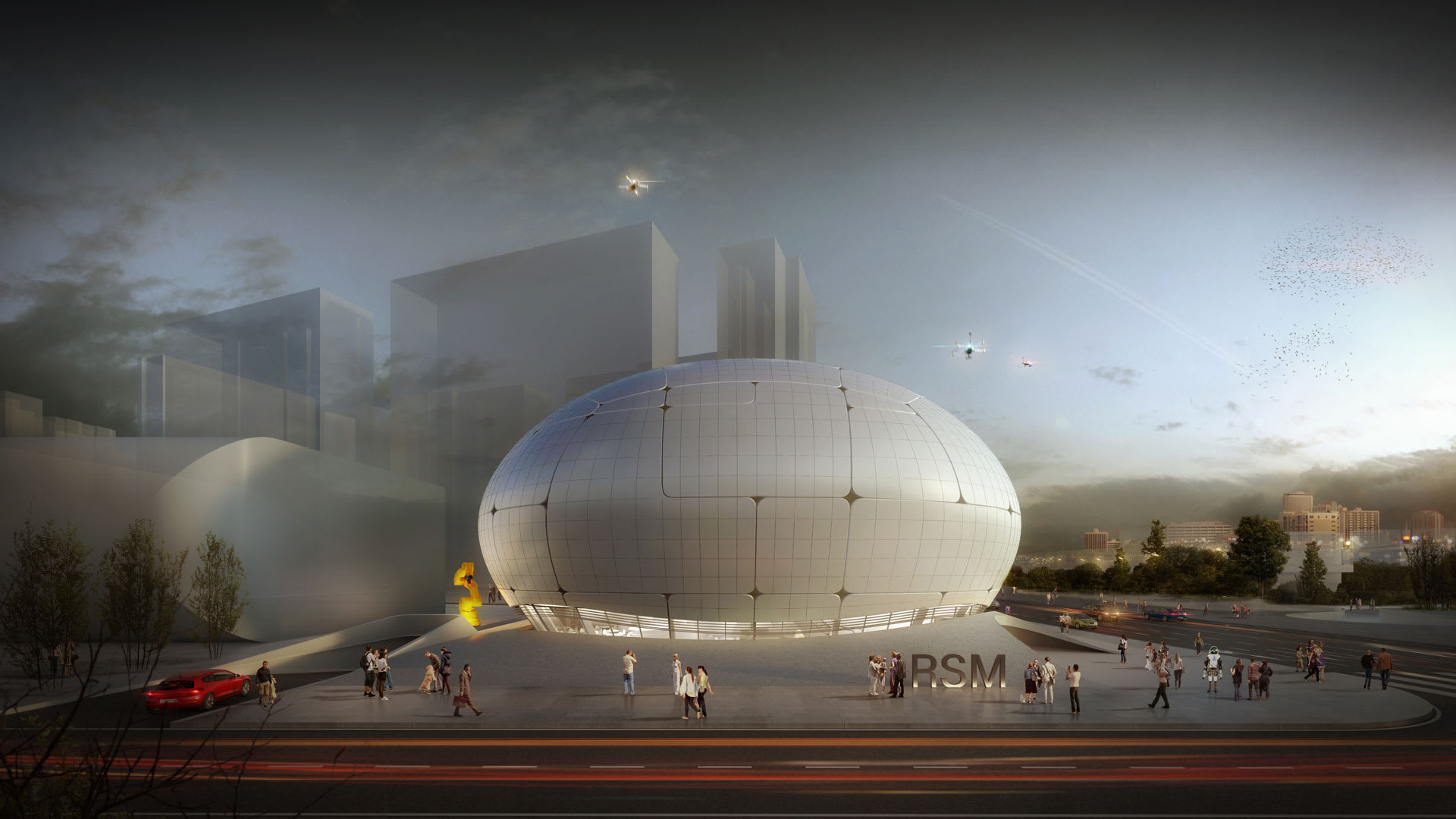 Here is the world's first robotics museum-built by robots, of course ...