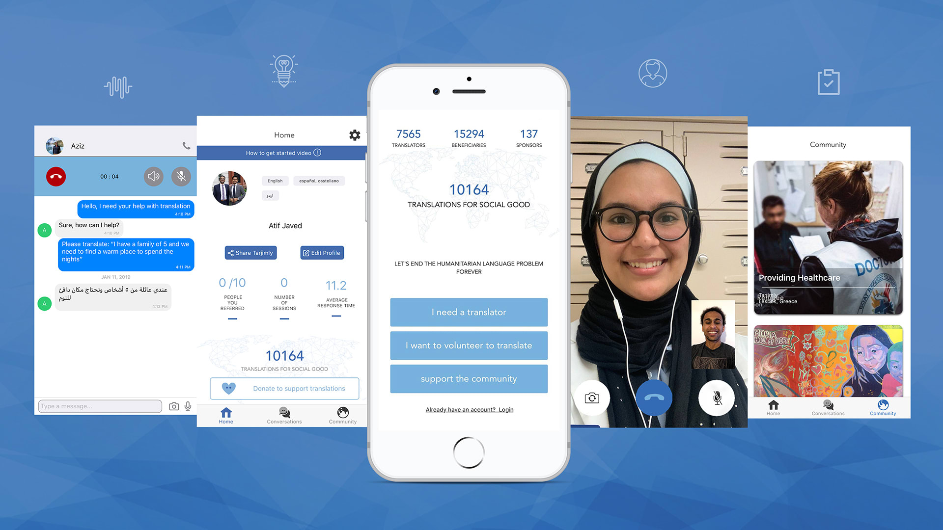 When refugees need emergency help with a language barrier, this app ...