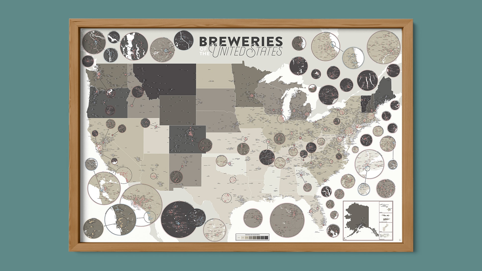 Behold the most complete map of American breweries ever - Fast Company