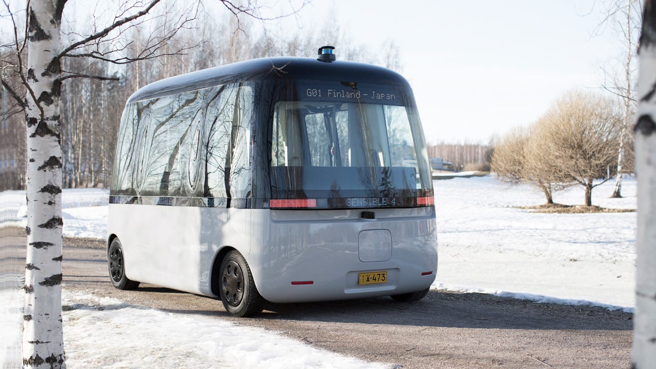 Muji's adorable autonomous bus hits the road in Finland - Fast Company