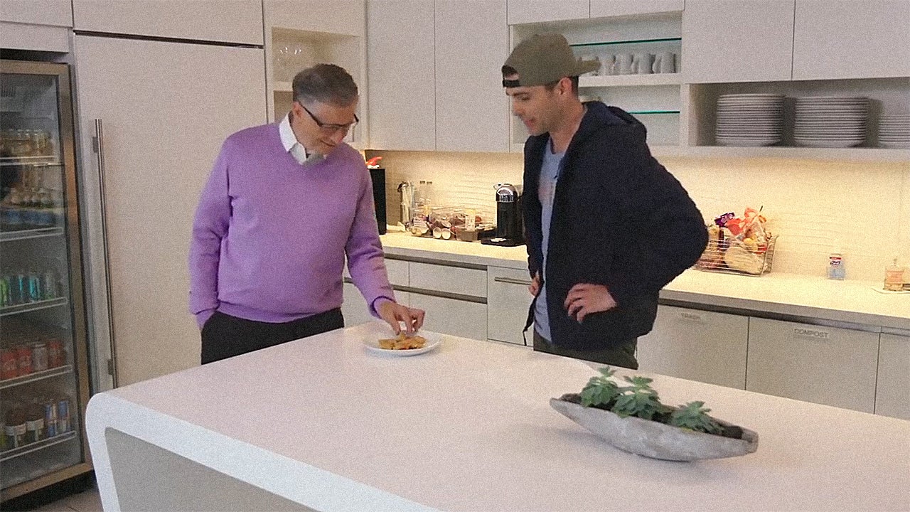 How Bill Gates ended up eating pizza rolls on YouTube - Fast Company