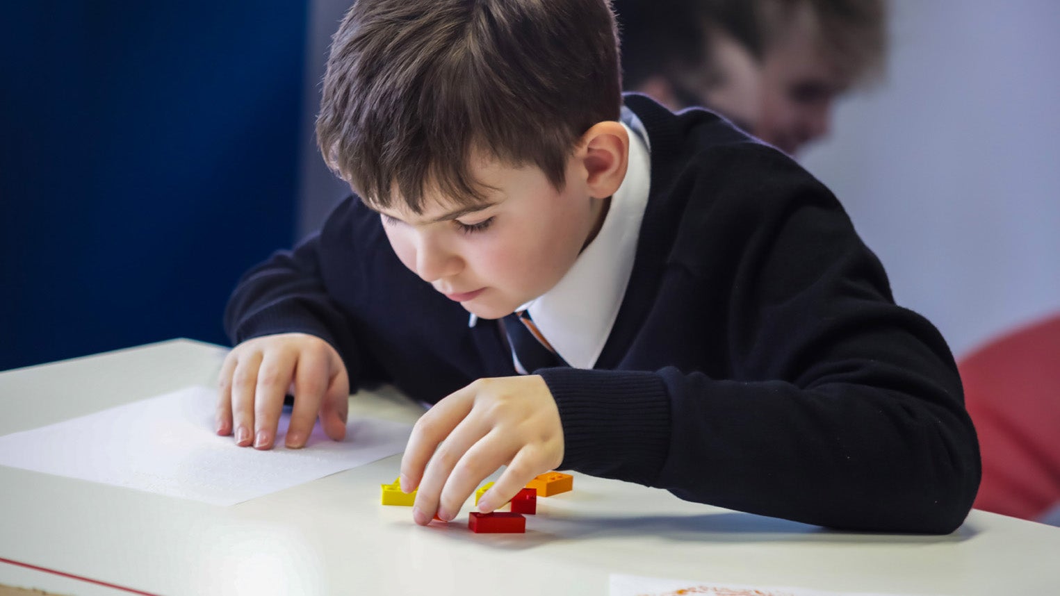 These Lego bricks have bumps that teach Braille - Fast Company