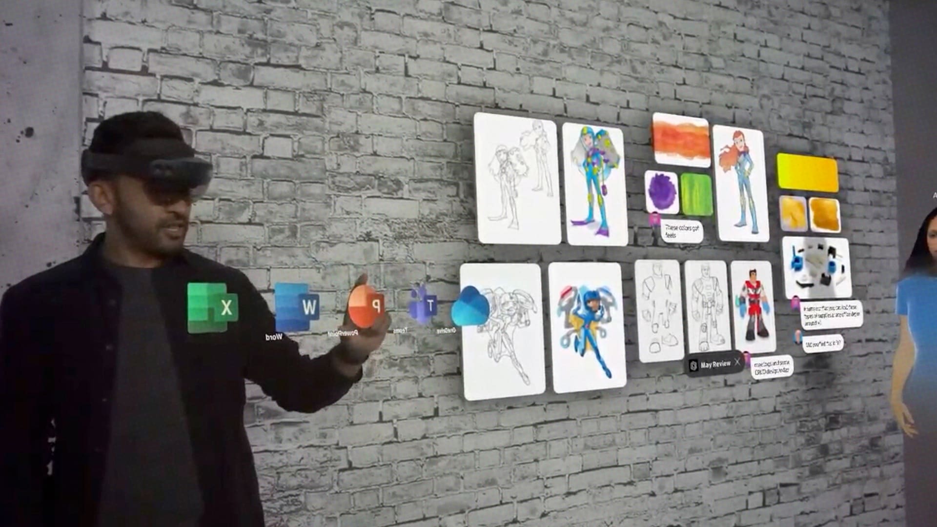 Microsoft is getting serious about this holographic meetings thing ...