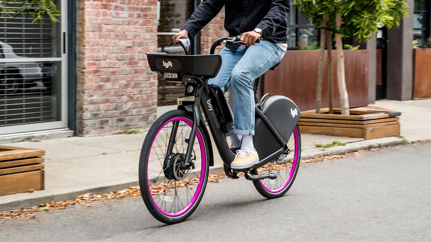 Lyft is rebranding the Bay Area's bike share-and bringing back its e ...