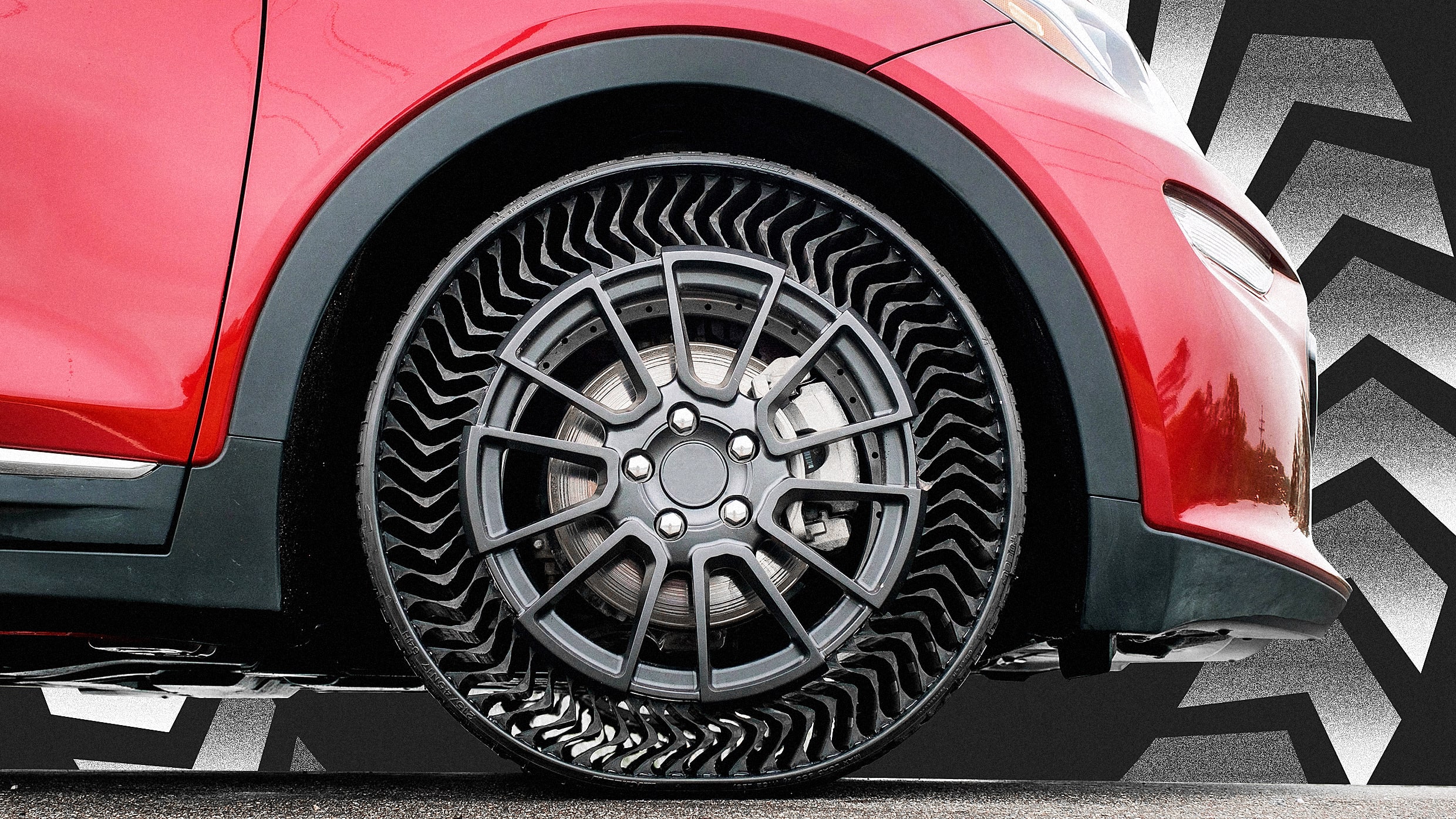 Michelin's ingenious new tires ensure you'll never get a flat again ...
