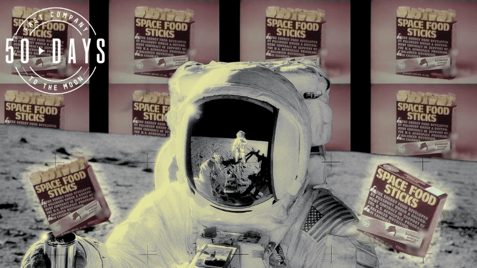 On the Moon, the astronauts snacked on sweet Slim Jims right inside ...