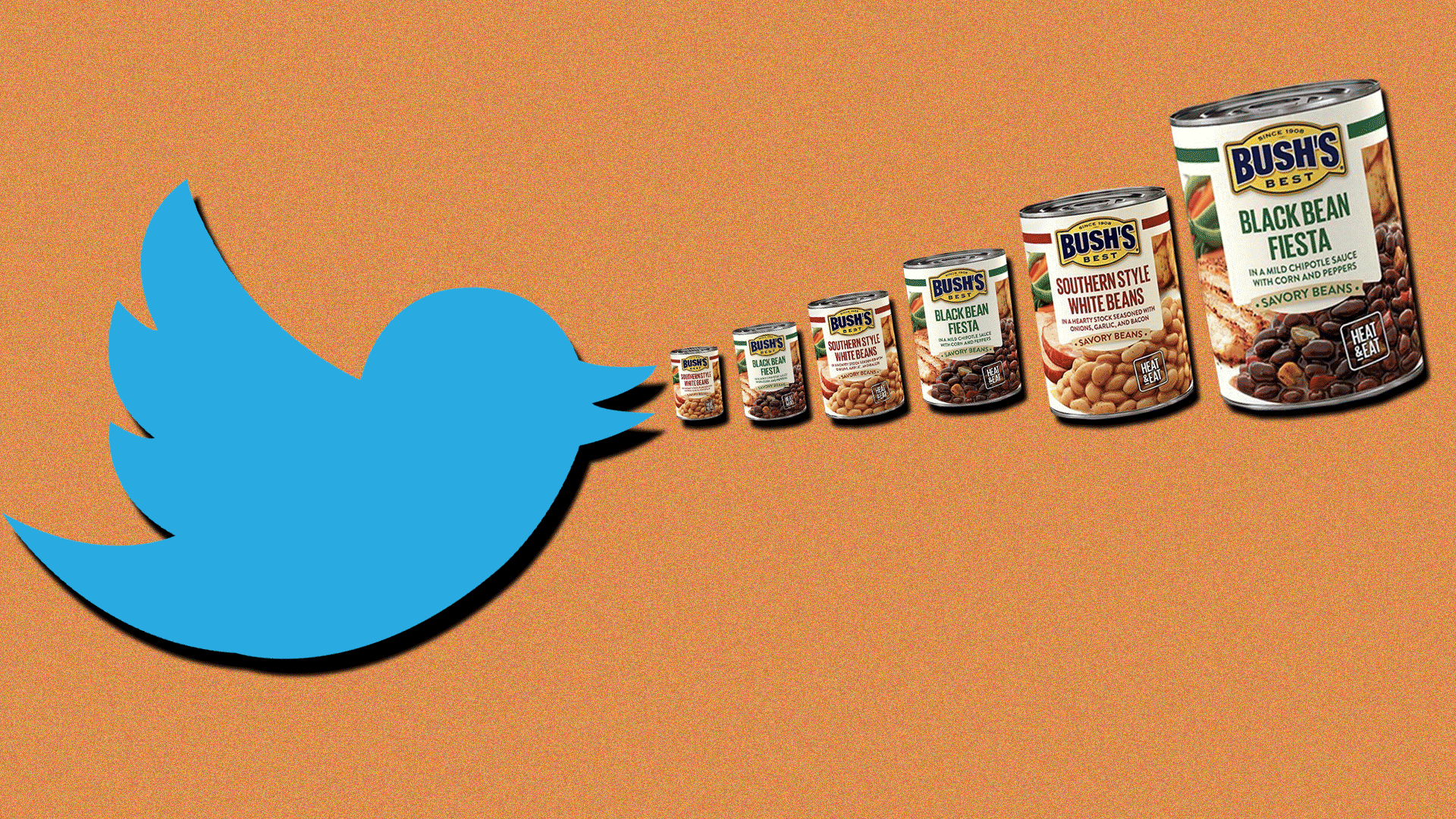 Eighteen-year-old Harrison McNeill made bean jokes on Twitter for fun ...