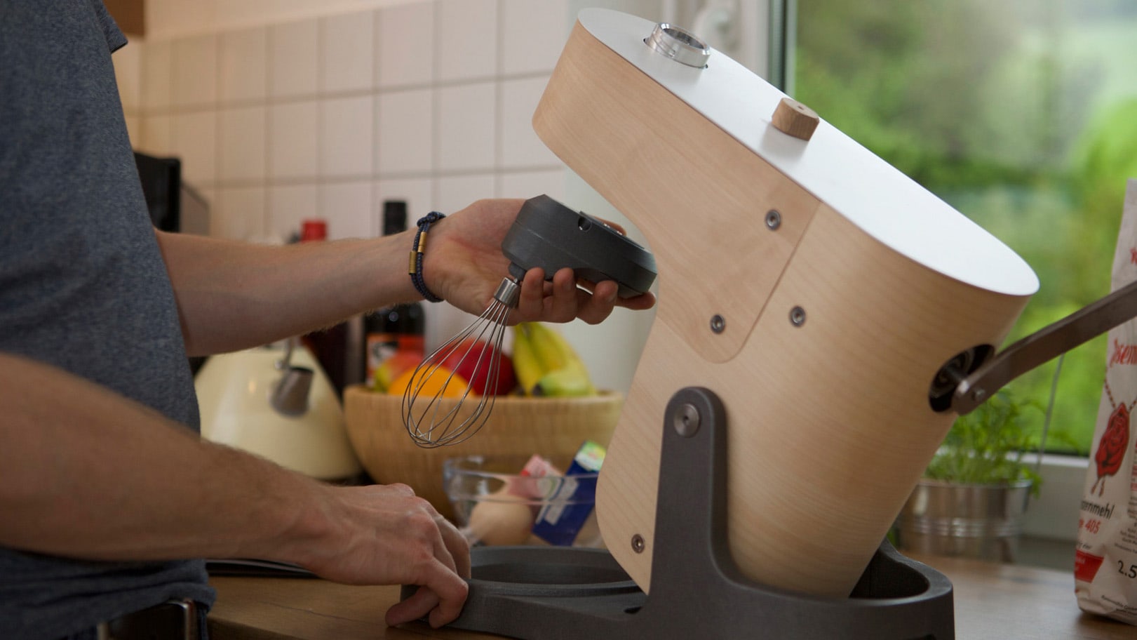 This KitchenAid mixer alternative is powered by hand - Fast Company