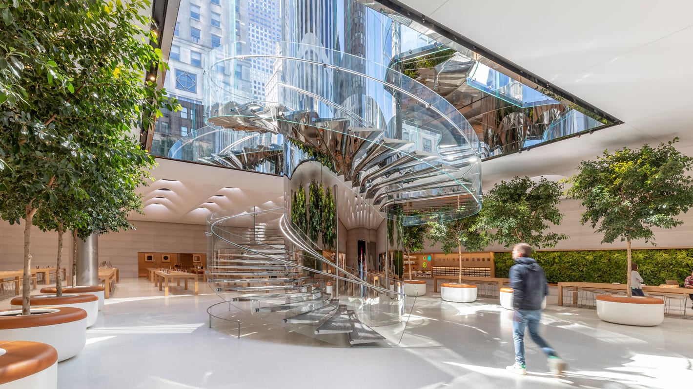 A first look inside Apple's luminous new flagship store - Fast Company