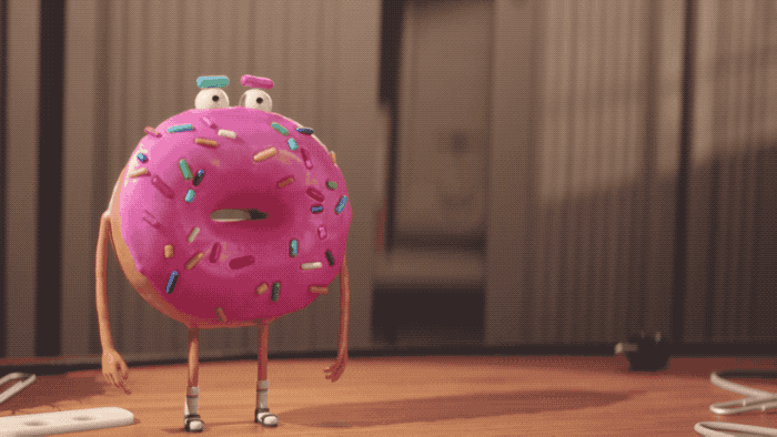 This delightful animated short shows the struggle of resisting junk ...