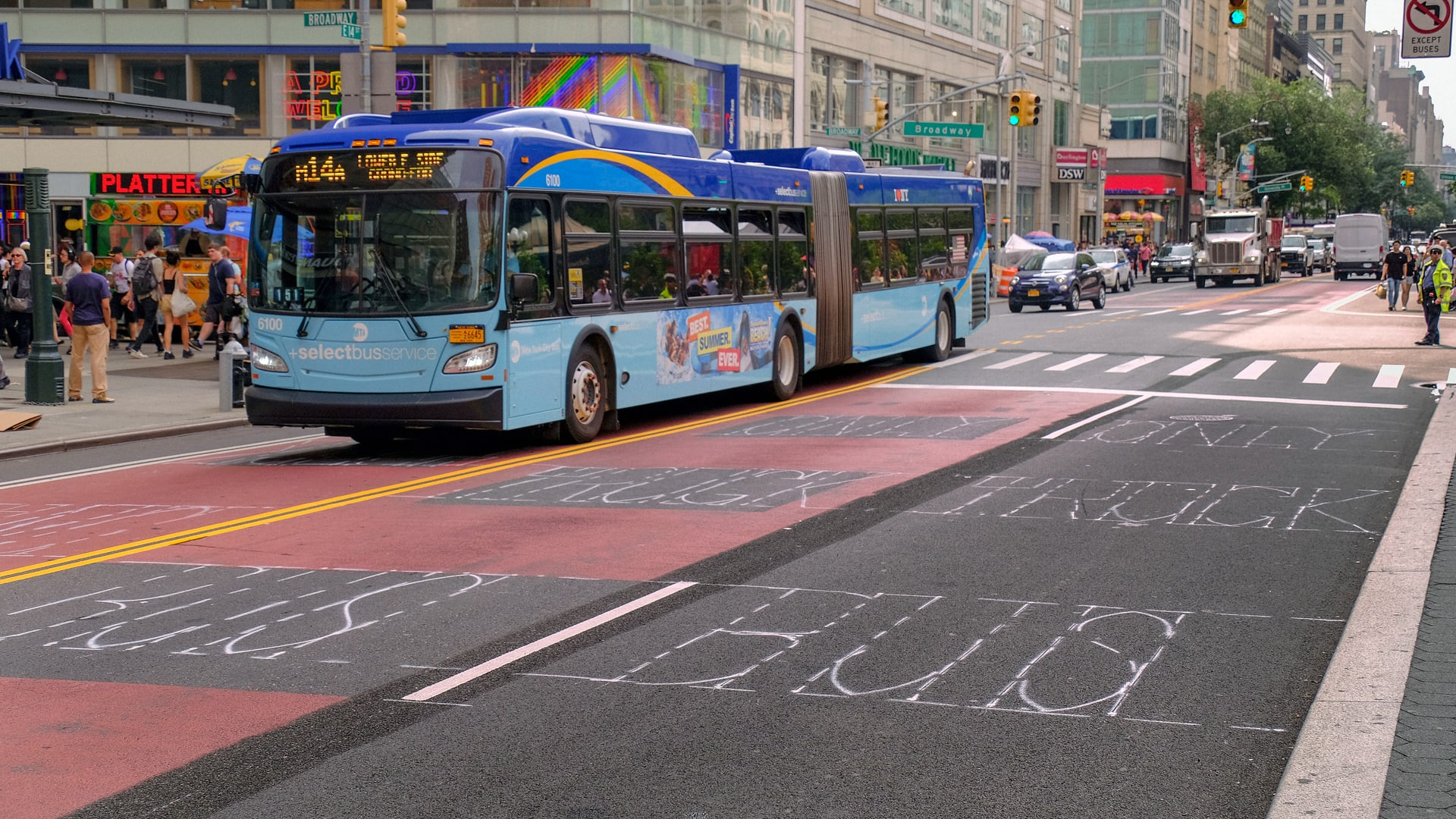 How to get buses to run on schedule? Restrict other traffic - Fast Company