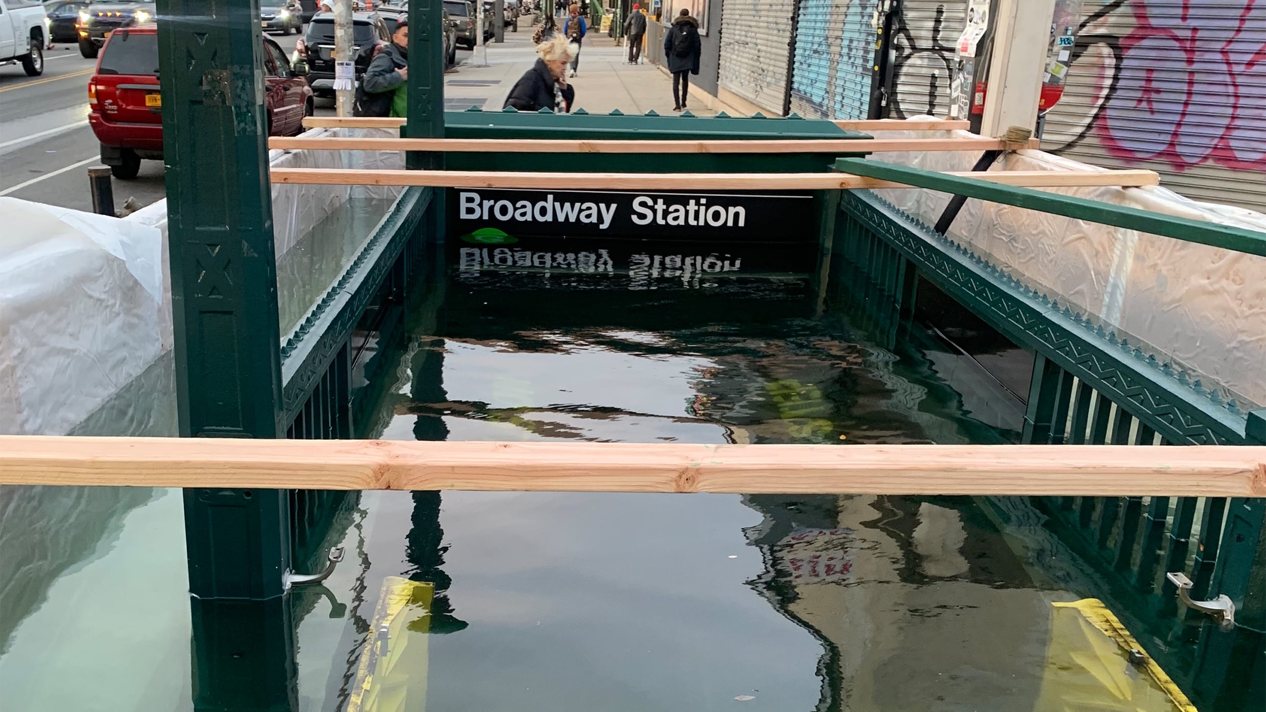 New York is flooding its subway stations to better prepare for climate ...