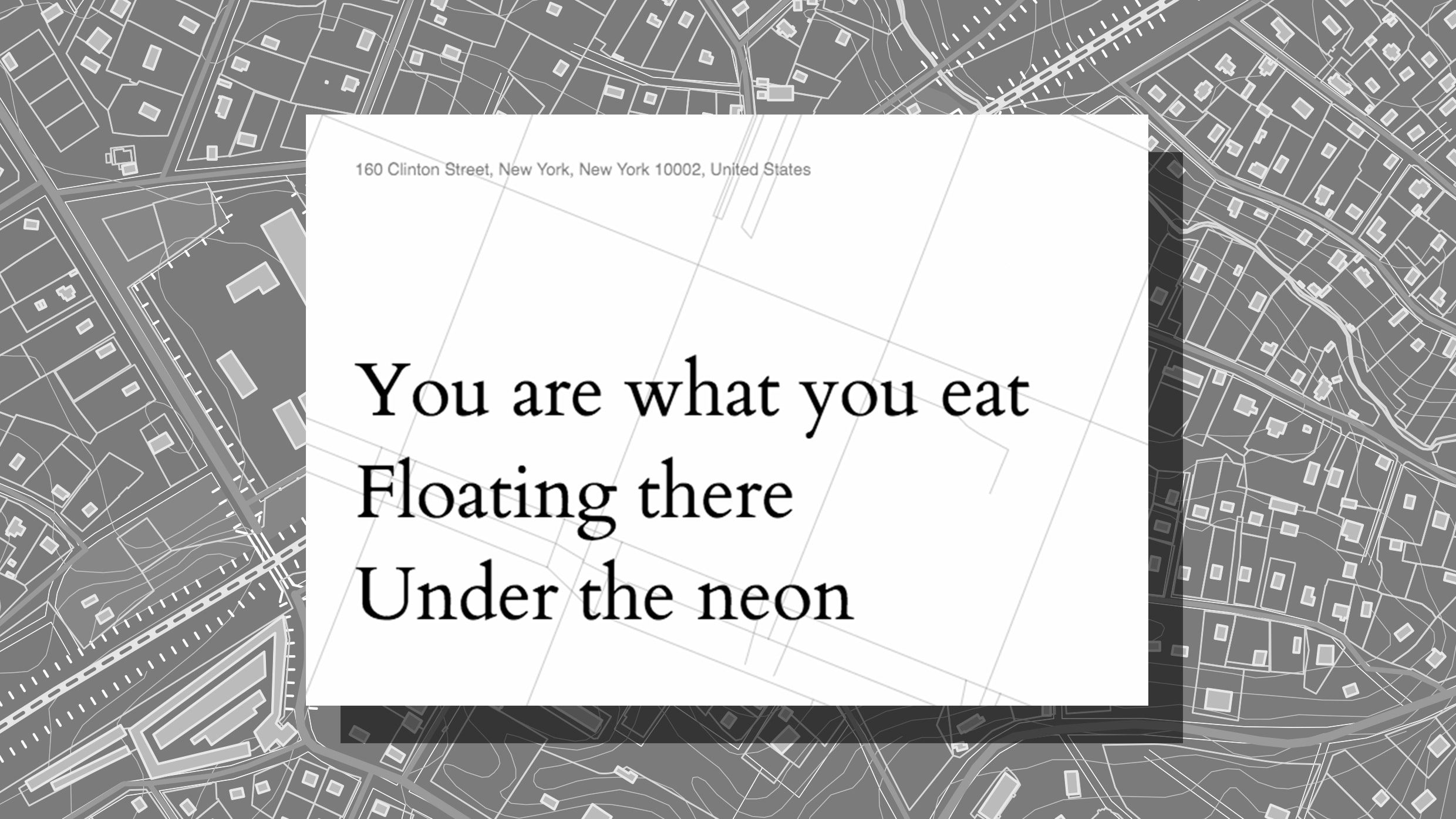 This GPS-based haiku generator writes poems about your current location ...
