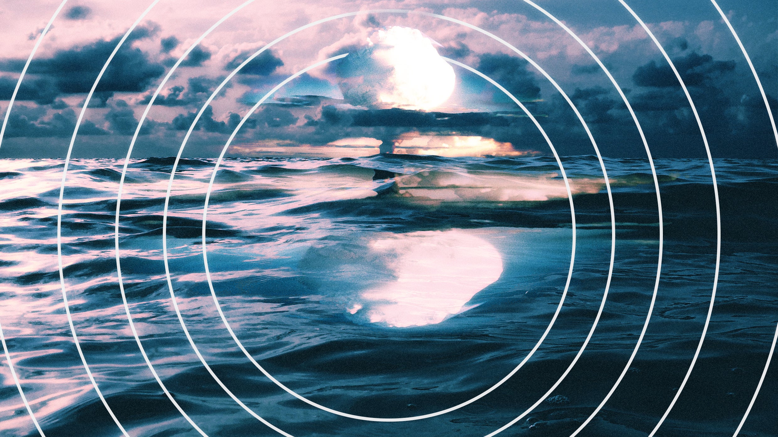 The ocean is as hot as if we'd dropped 3.6 billion atomic bombs into it ...