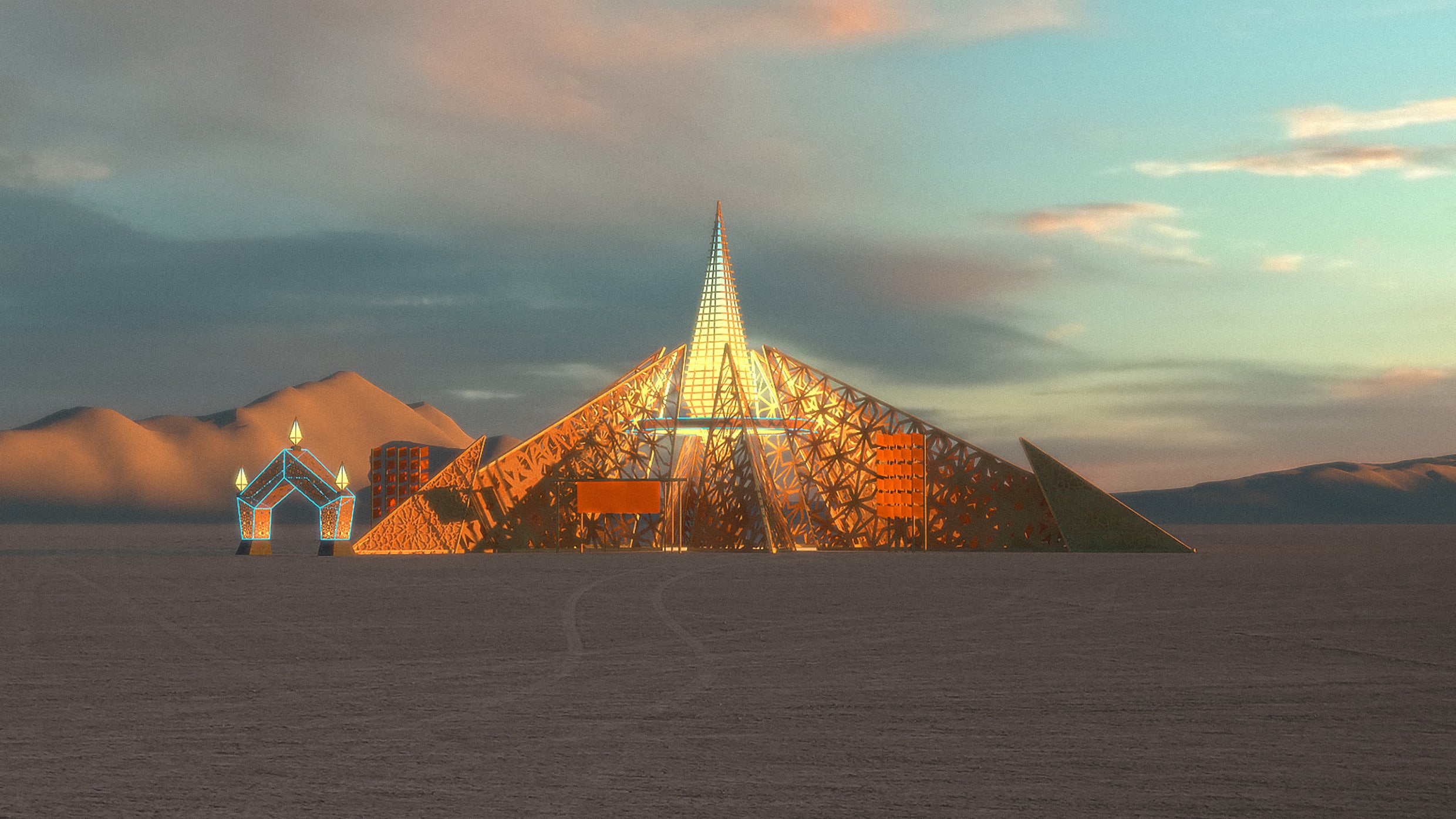 Inside the insane architecture of Burning Man 2020 - Fast Company