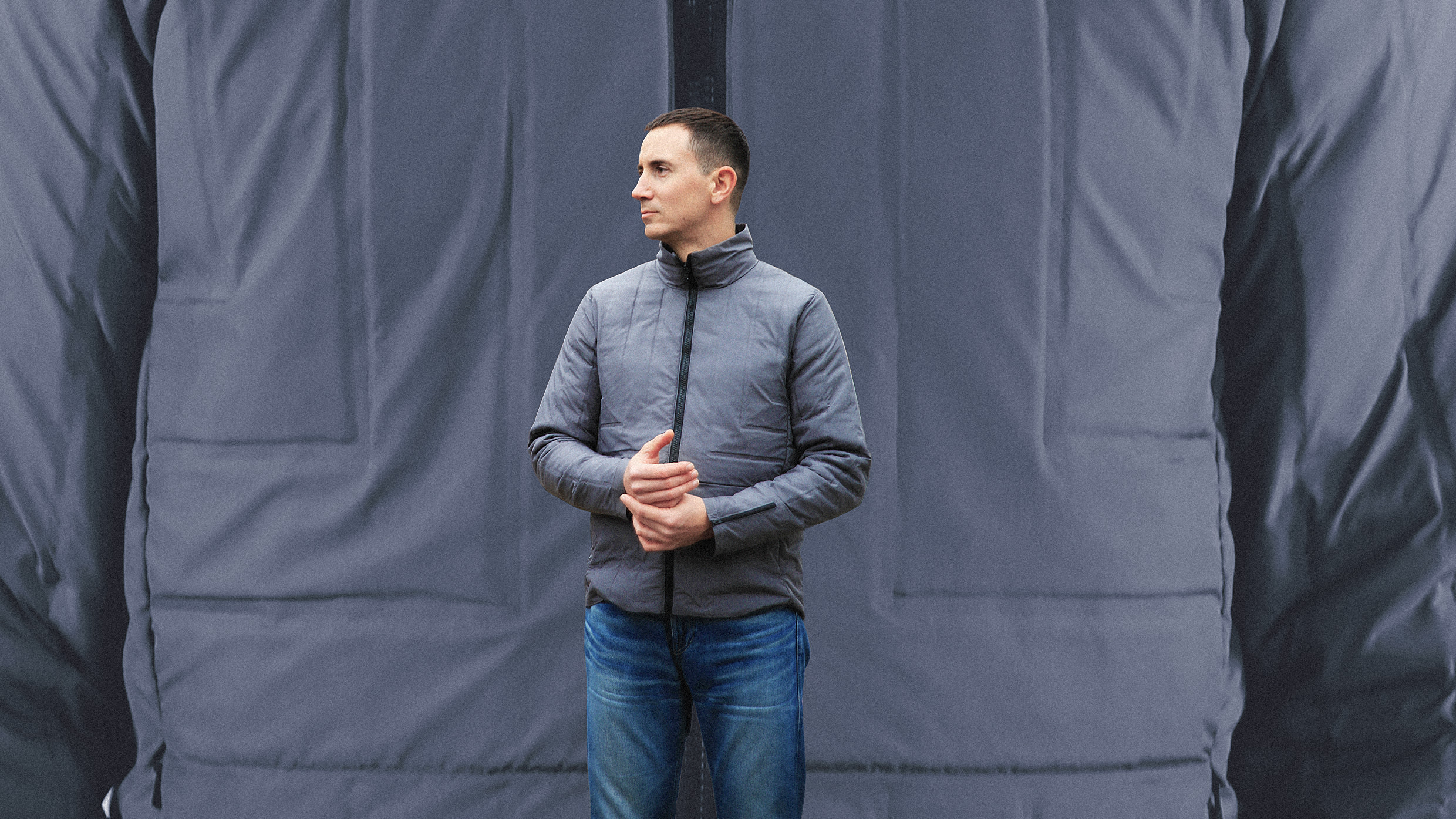 This shape-shifting jacket automatically gets warmer as the temperature ...