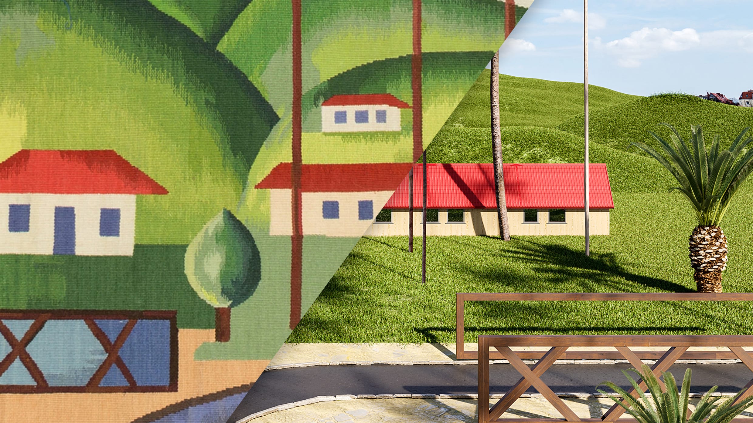 See what buildings from famous paintings would look like IRL - Fast Company