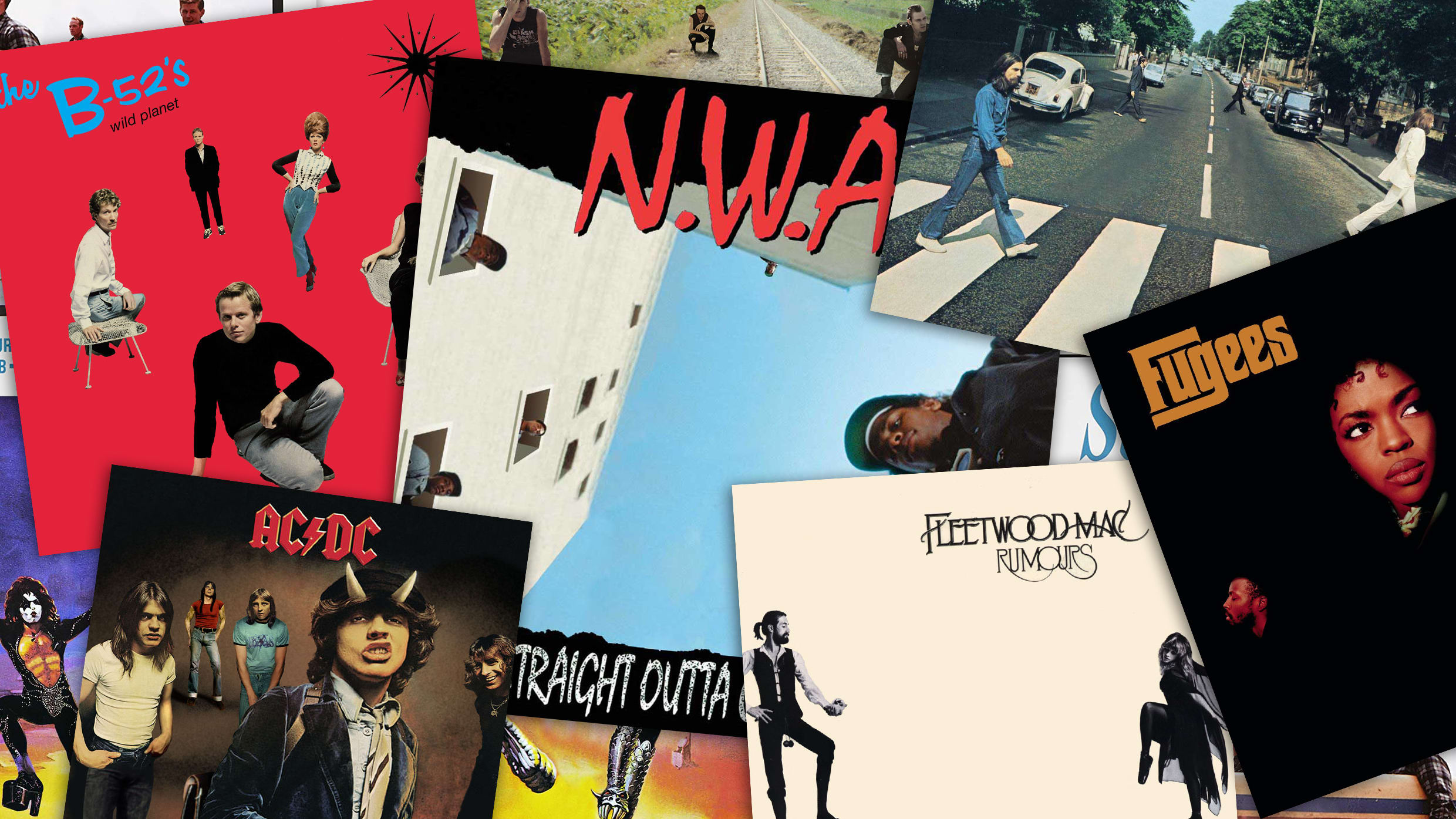 Iconic album covers redesigned to showcase social distancing - Fast Company