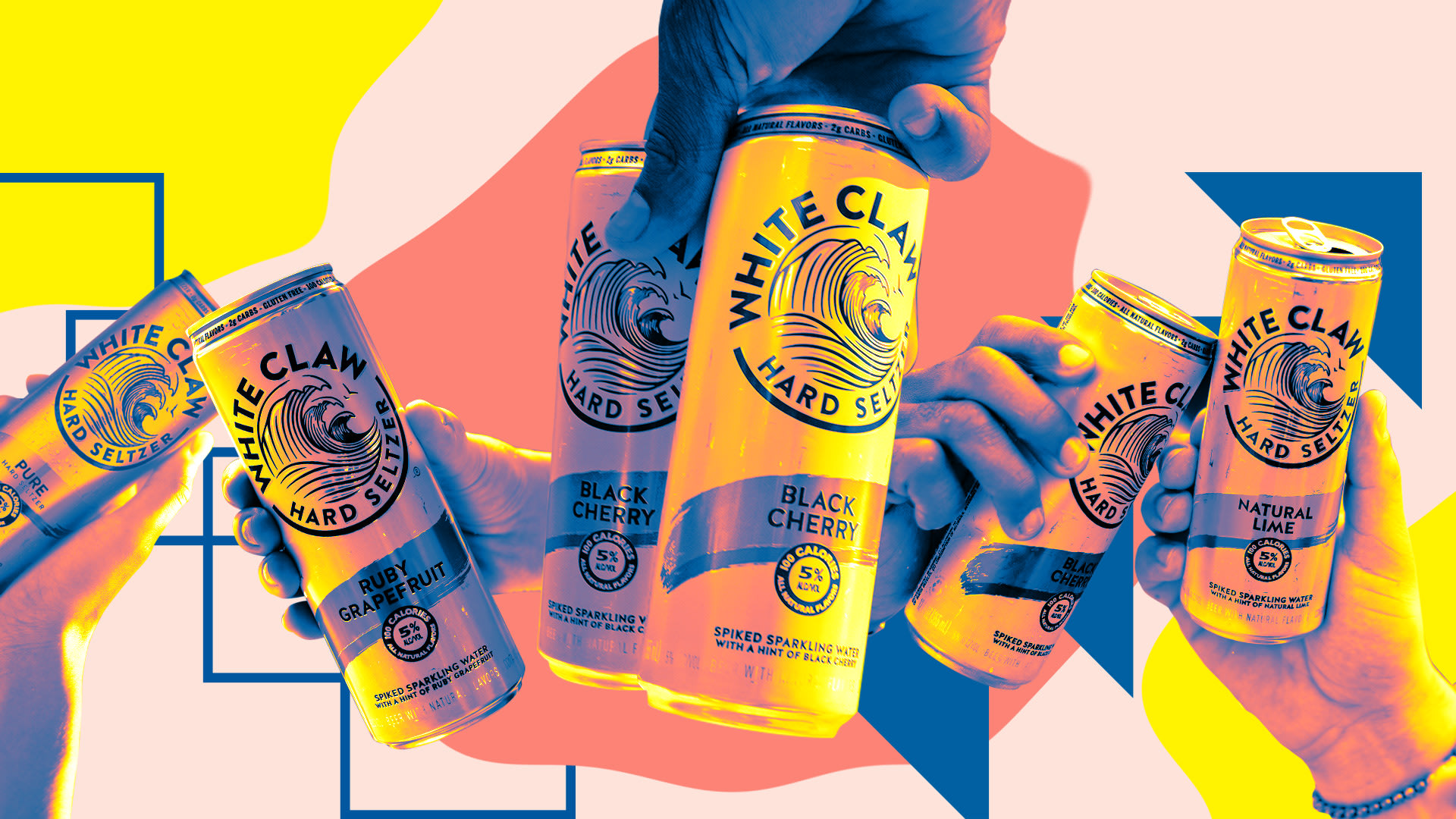 White Claw broke all the laws of booze marketing to win the hard ...