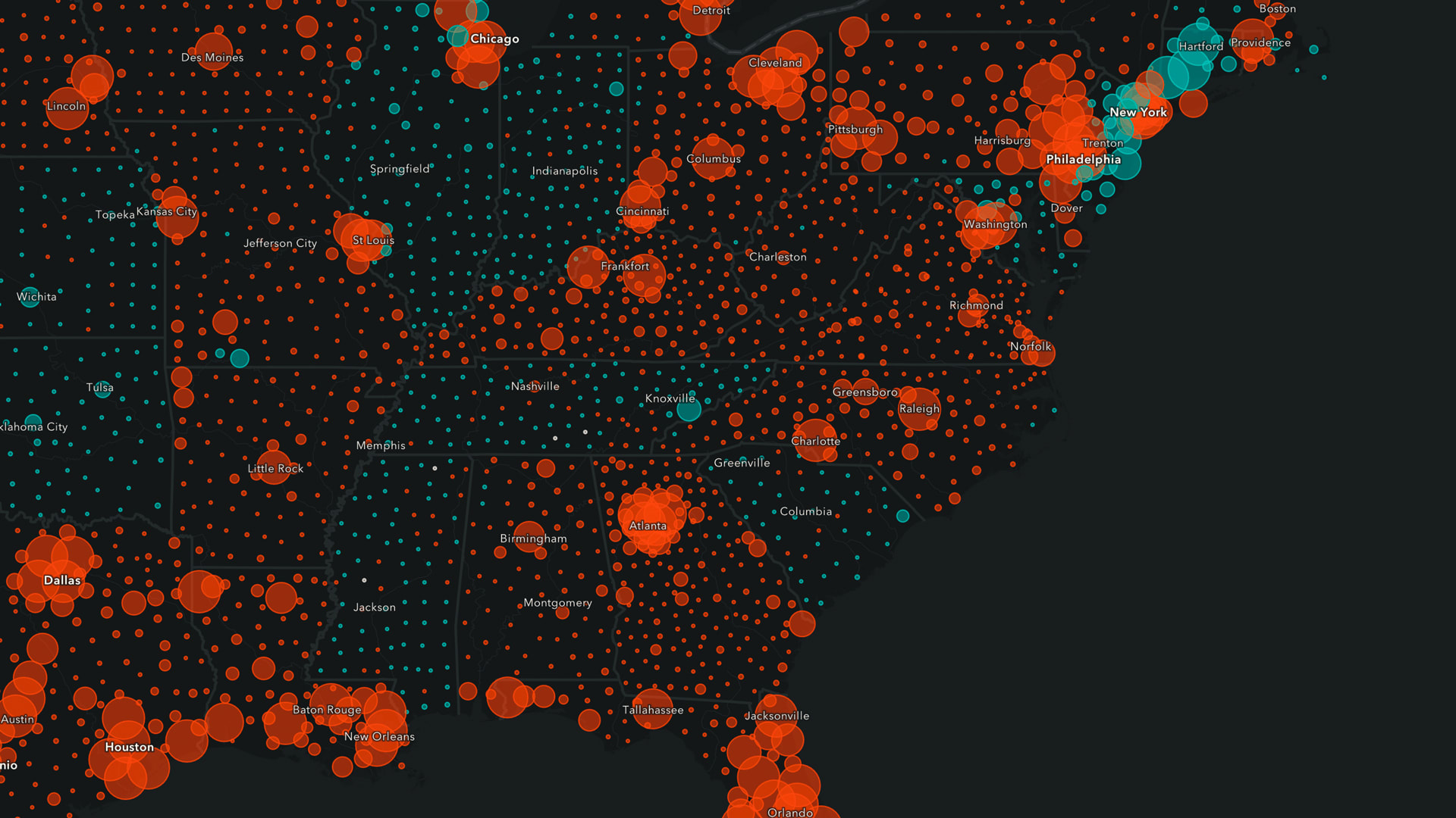 Devastating unemployment maps show which areas are hardest hit by COVID ...